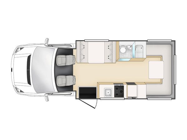 6 Berths Euro Deluxe Apollo AU - Ahmad Caravan